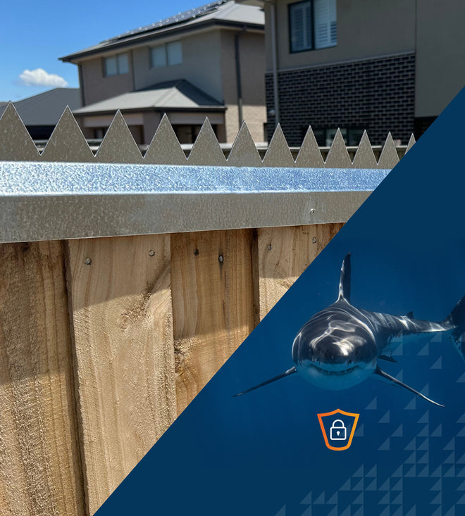 Sharkguard™ Fence Top Security Solutions – Sharkguard Fence Top Security