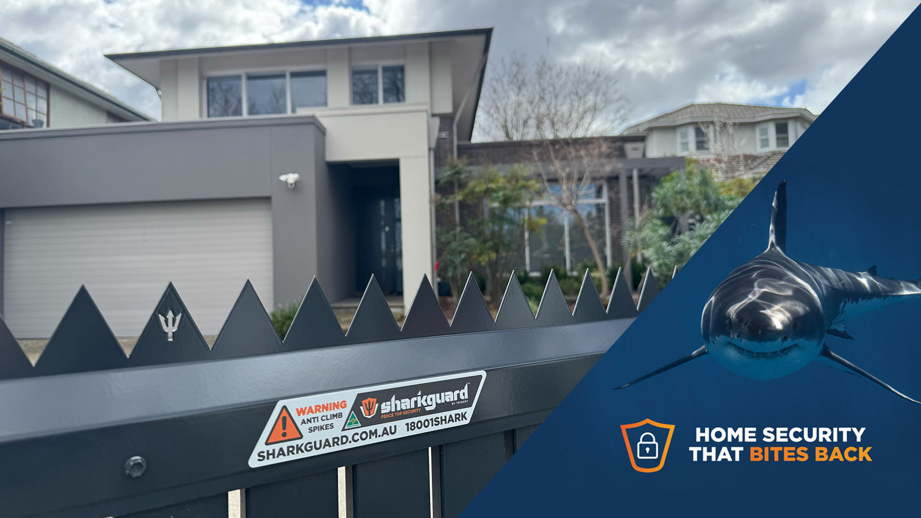 Sharkguard™ Fence Top Security Solutions – Sharkguard Fence Top Security